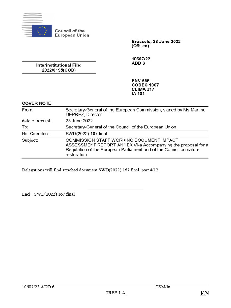 Commission Staff Working Document Impact Assessment-st10607-Ad06.En22 ...