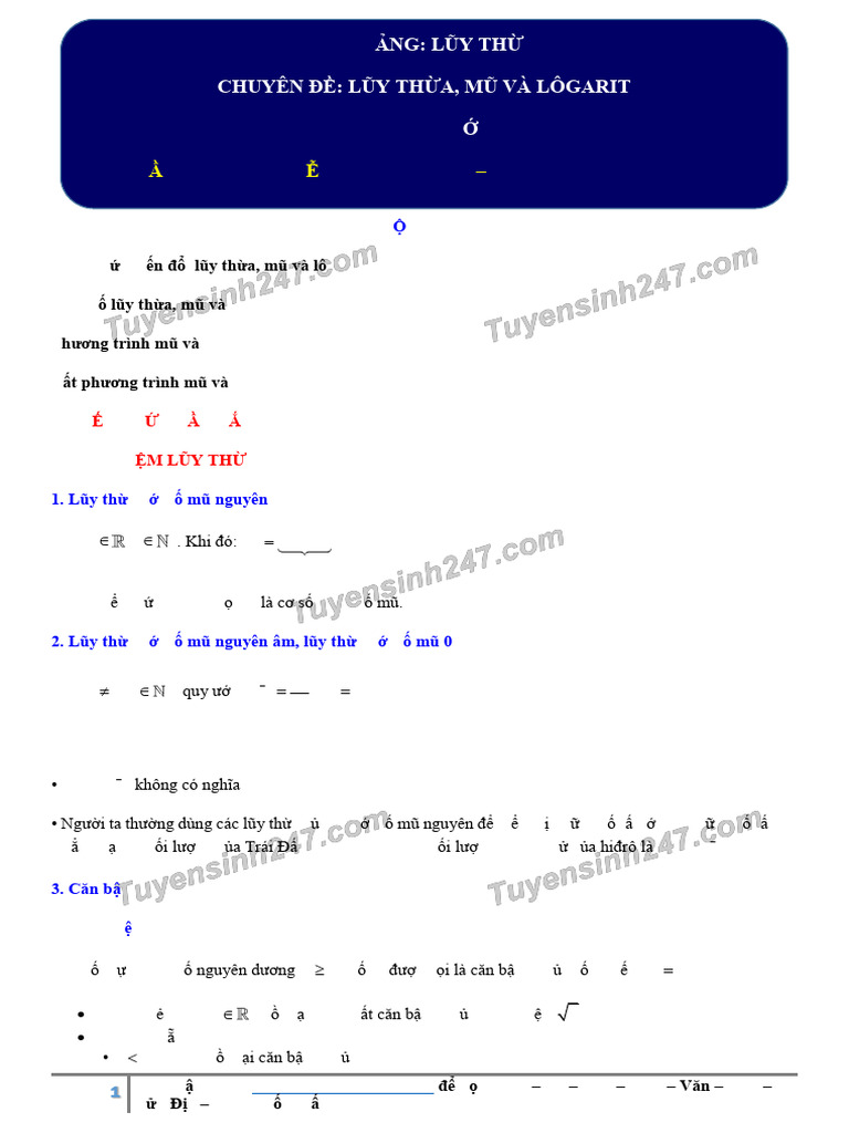 1-luy-thua | PDF
