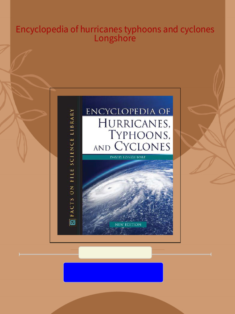 Encyclopedia of Hurricanes Typhoons and Cyclones Longshore - Download ...