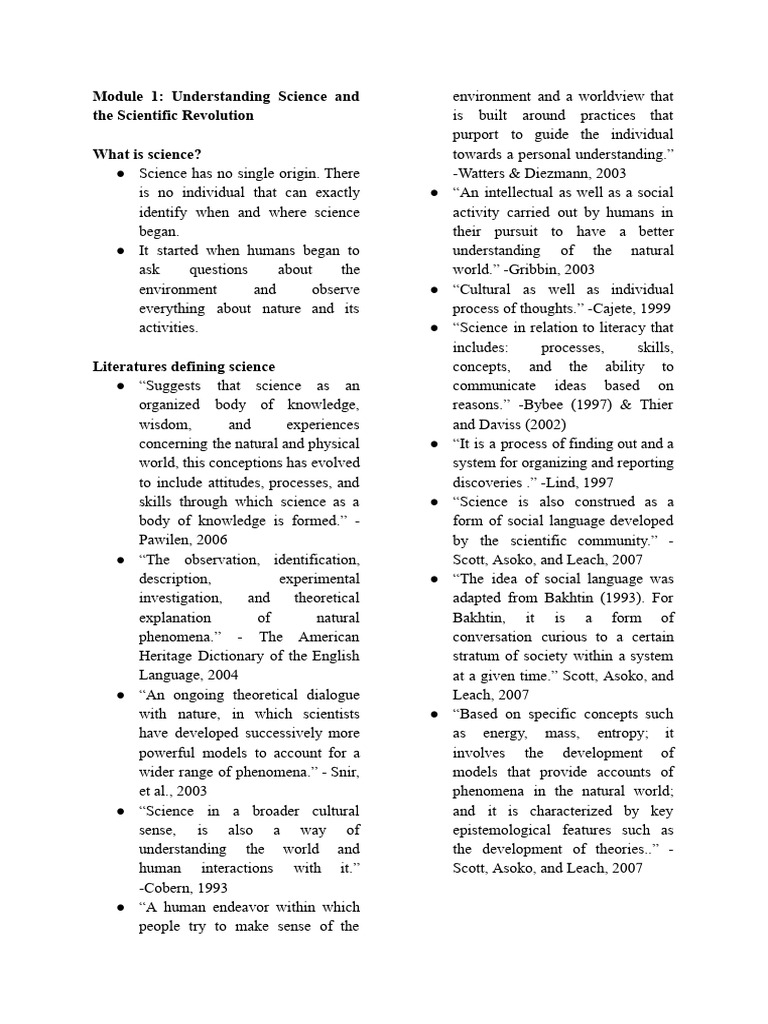 STS Long Quiz Reviewer | PDF | Science | Mathematics