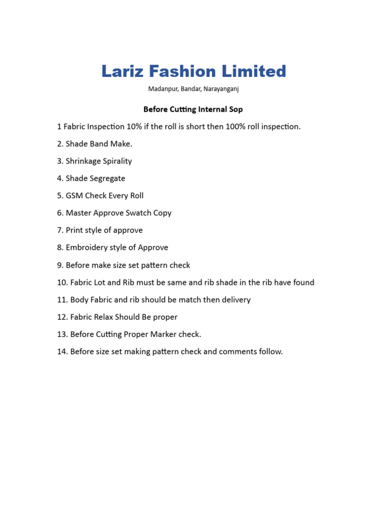 Cutting & Cad Report. | PDF