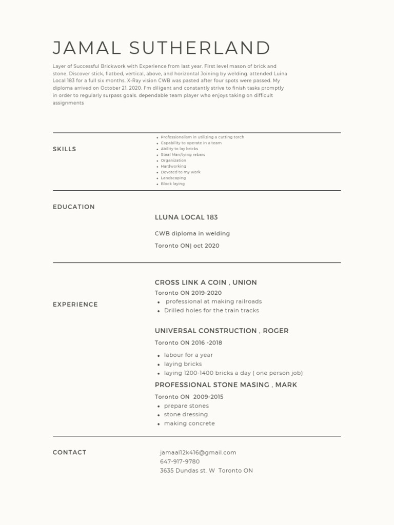 Jamal's Resume | PDF