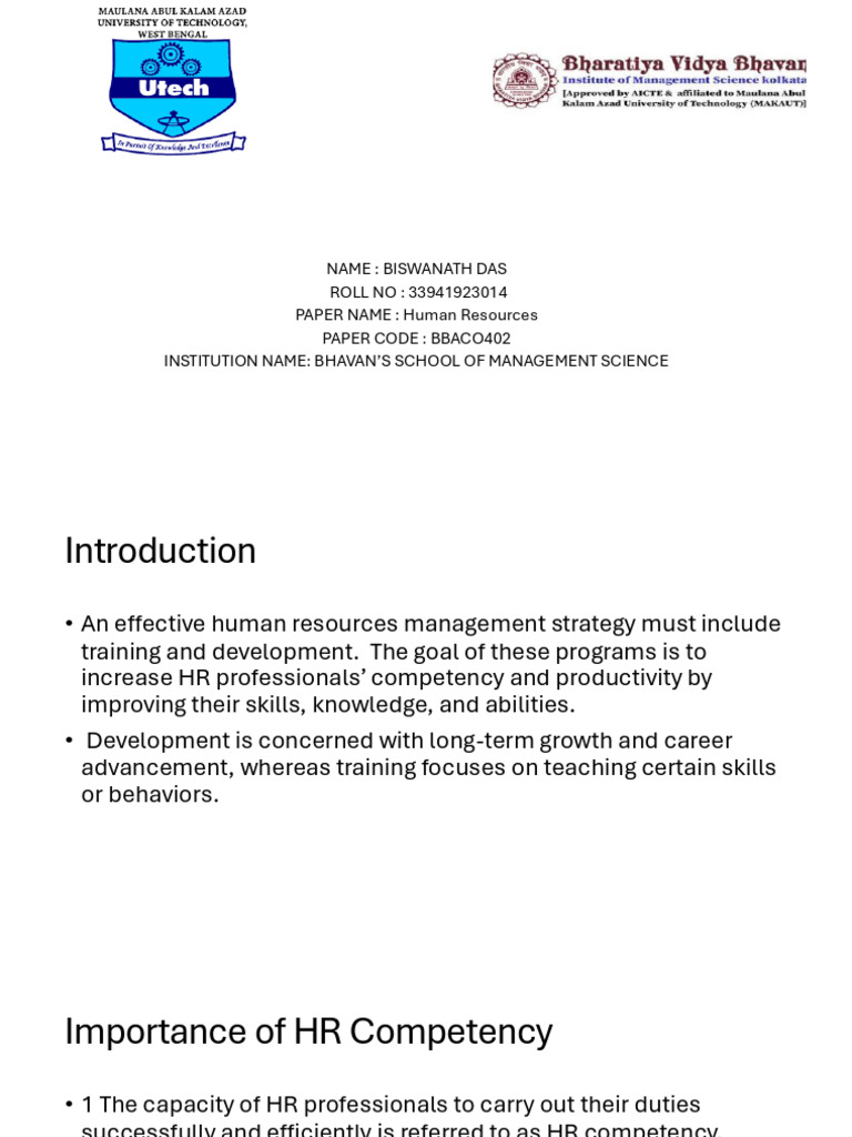 Biswanath Das 14 Bbaco402 | PDF | Human Resources | Goal