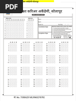 100 Questions OMR Sheet | PDF | Office Equipment | Optical Character ...