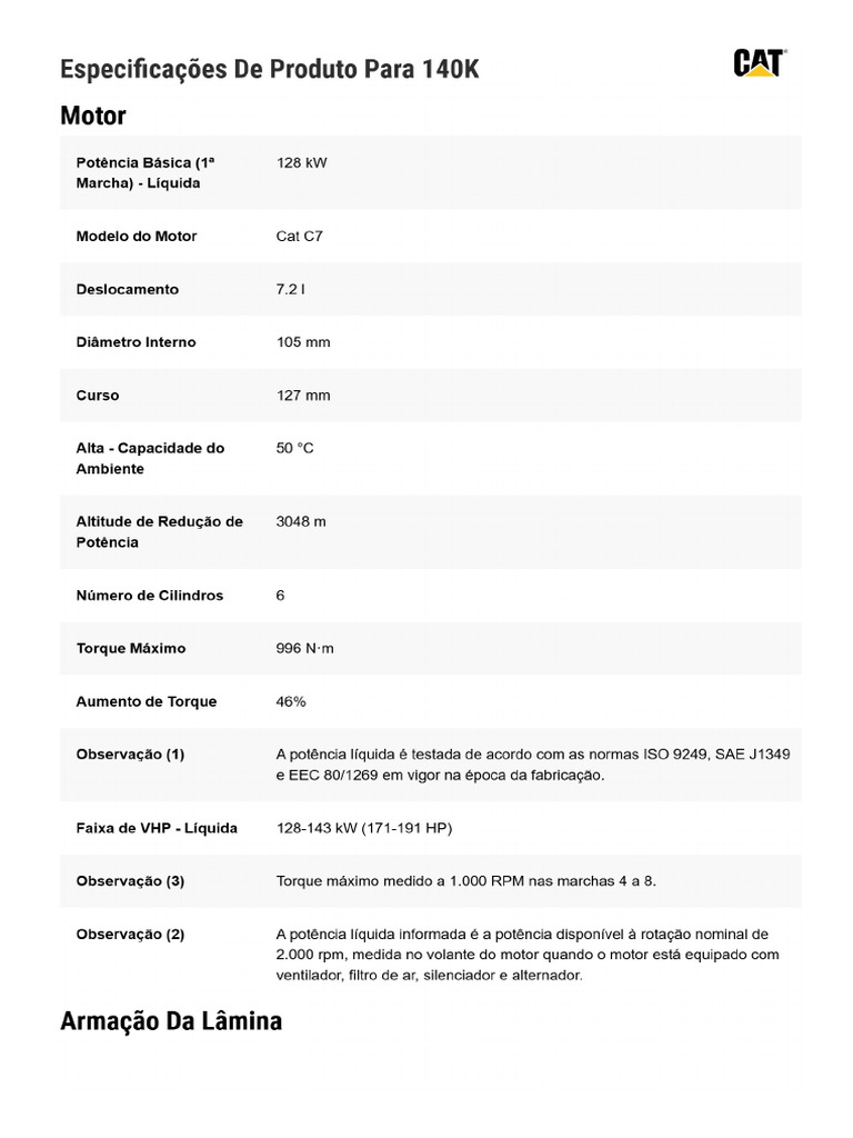10 - Ln-522 - Ficha Técnica 140k | PDF