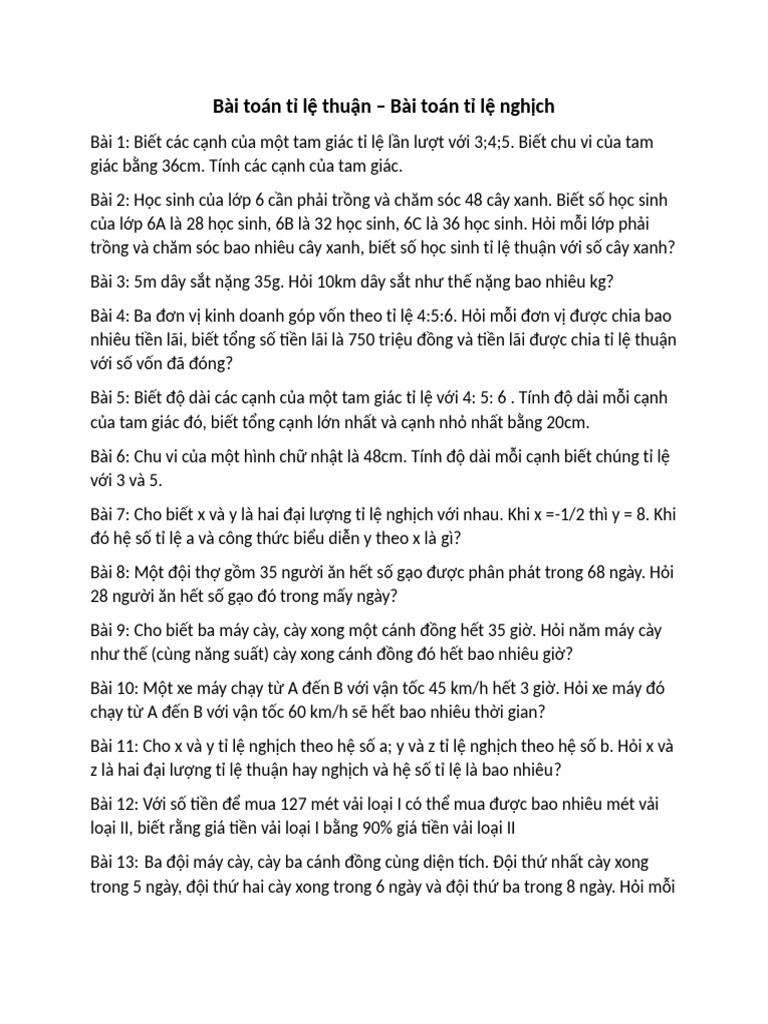 Ôn tập TLT-TLN | PDF