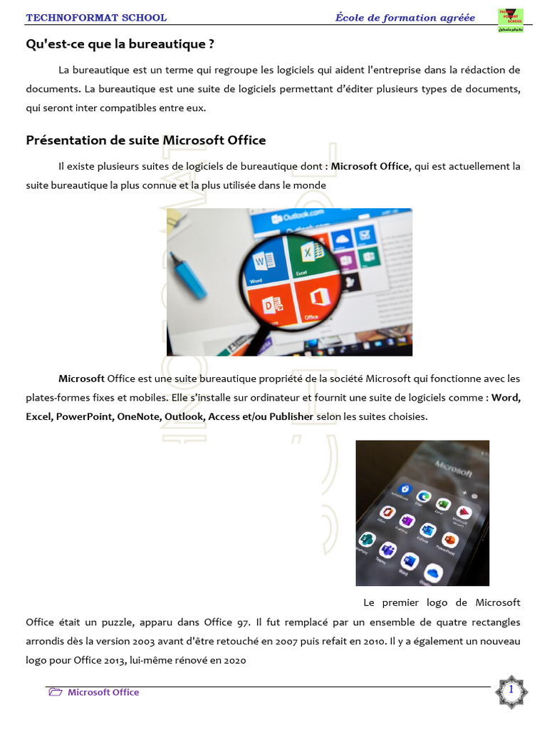 Introduction à Microsoft Office | PDF | Microsoft Office | Microsoft