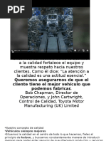 Implementación de ISO en Toyota | PDF | Calidad (comercial) | Toyota