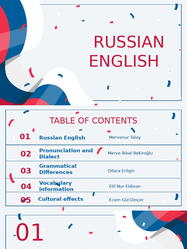 Russian English: Key Language Differences | PDF | English Language ...