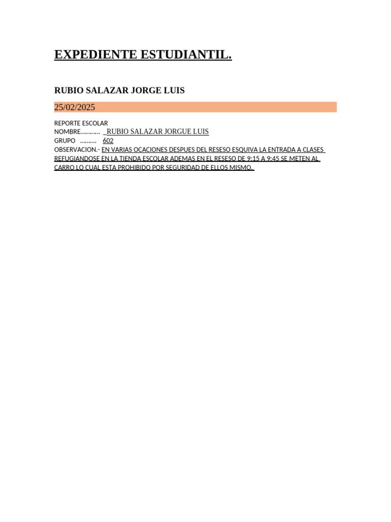 Rubio Salazar Jorgue Luis | PDF