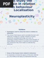 Techniques in Lesion Studies | PDF | Brain | Neuron