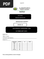 Grade 10 Mapwork Test 2024 | PDF