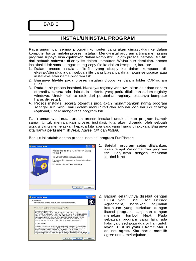 Tips&Trick (03) Instal-Uninstal Program | PDF