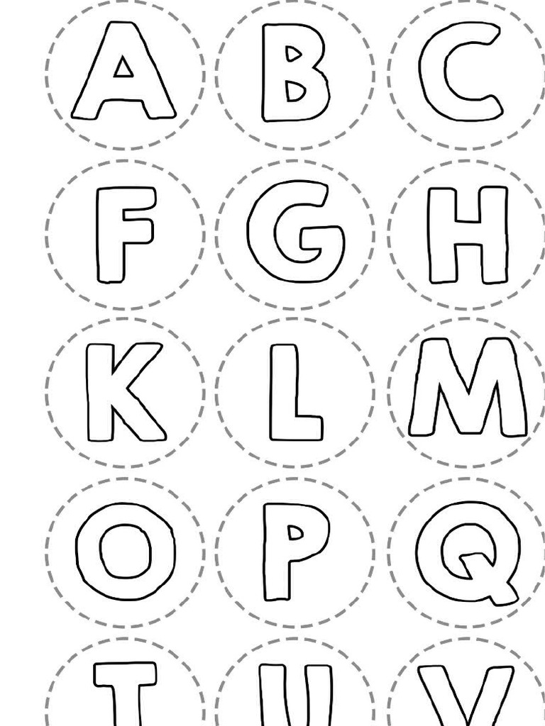 Abecedario Imprimir | PDF