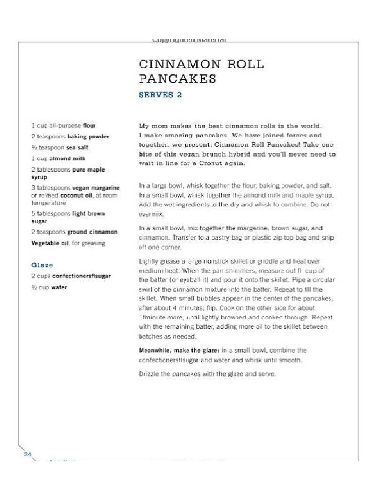 Pancakes | PDF
