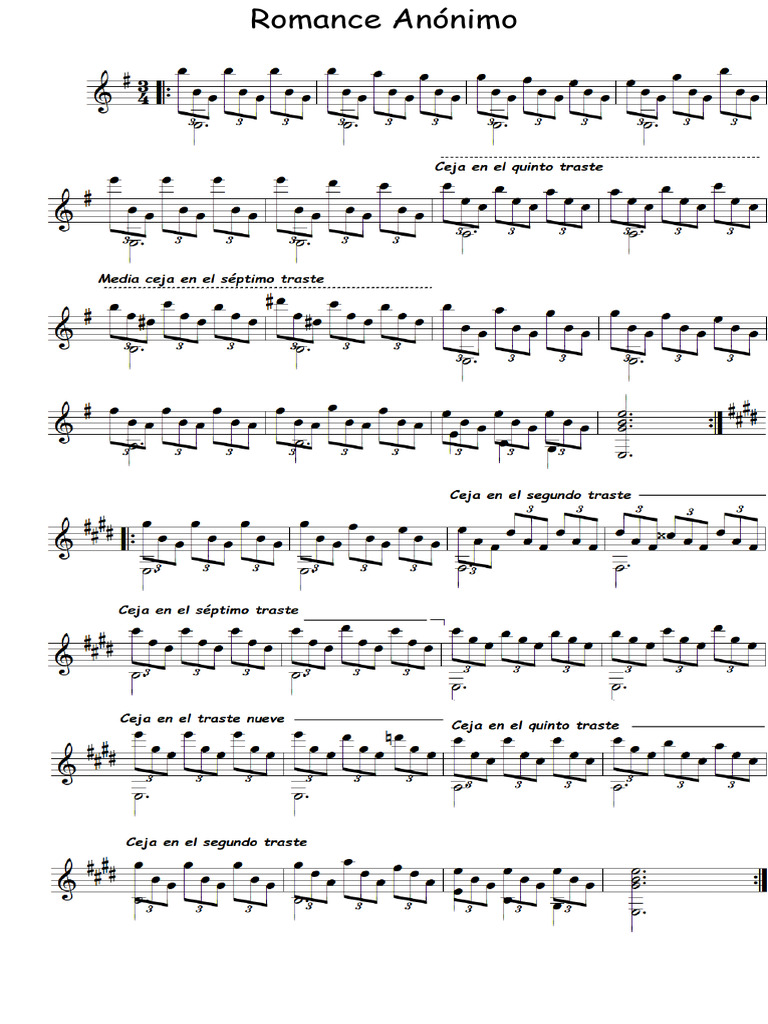 Romance Anónimo | PDF