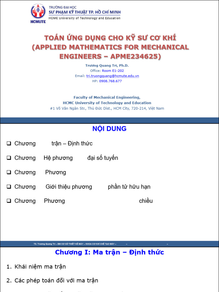 ĐSTT_Matran_Dinhthuc | PDF