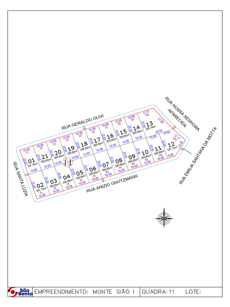 Mapa de Quadra | PDF