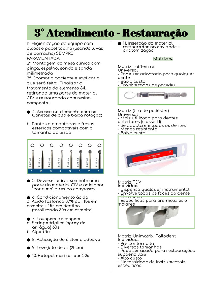 Restauração do Dente 37 com CIV | PDF | Dente humano