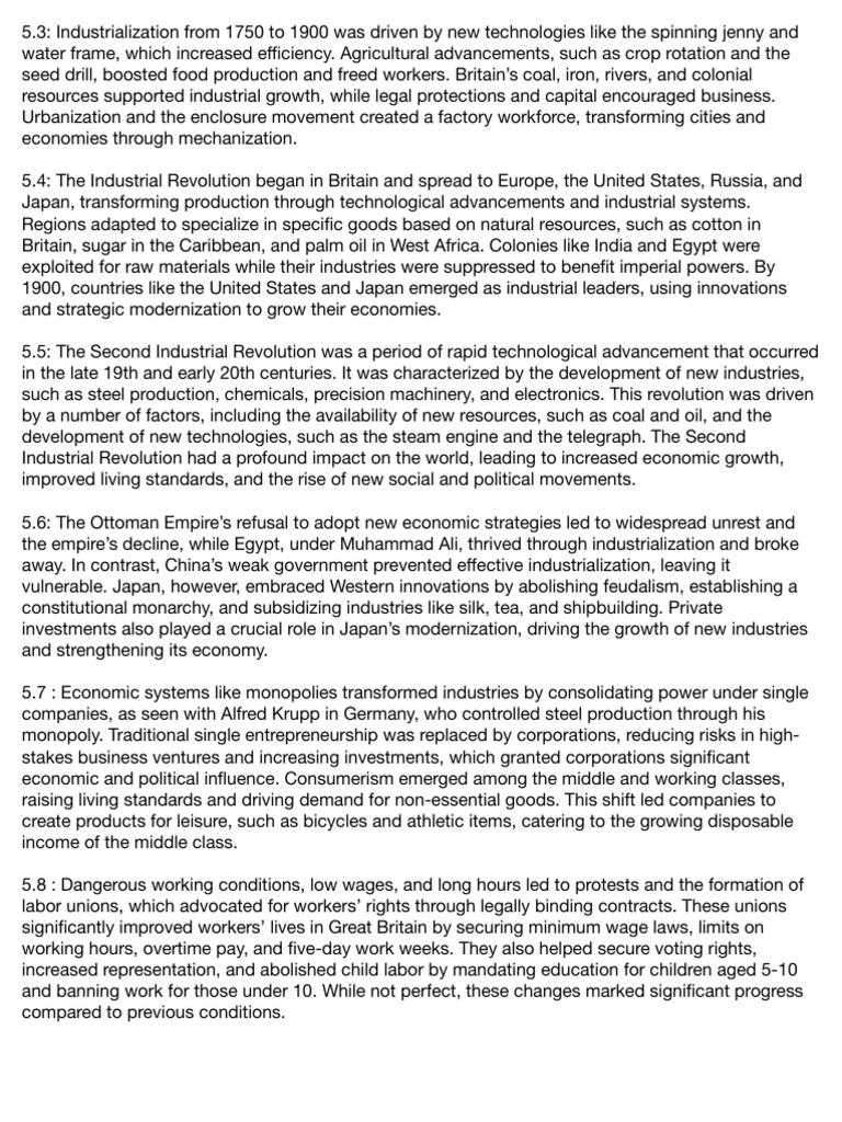 Industrialization and Its Global Impact | PDF | Industrial Revolution ...