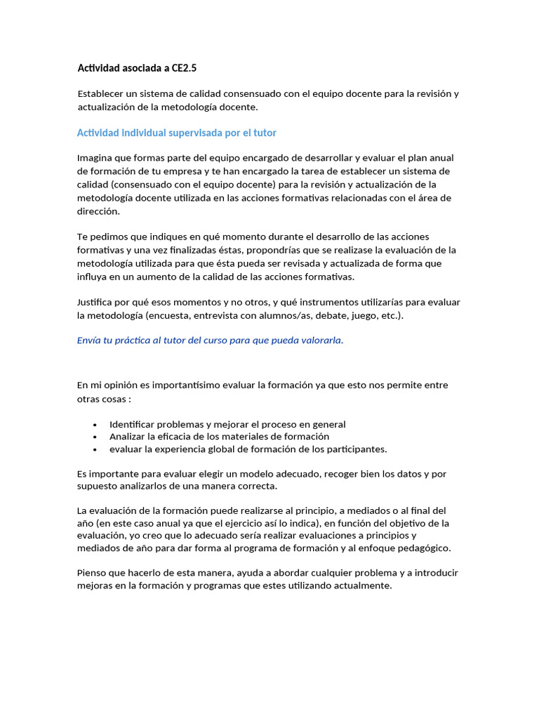 Actividad asociada a CE2.5 | PDF
