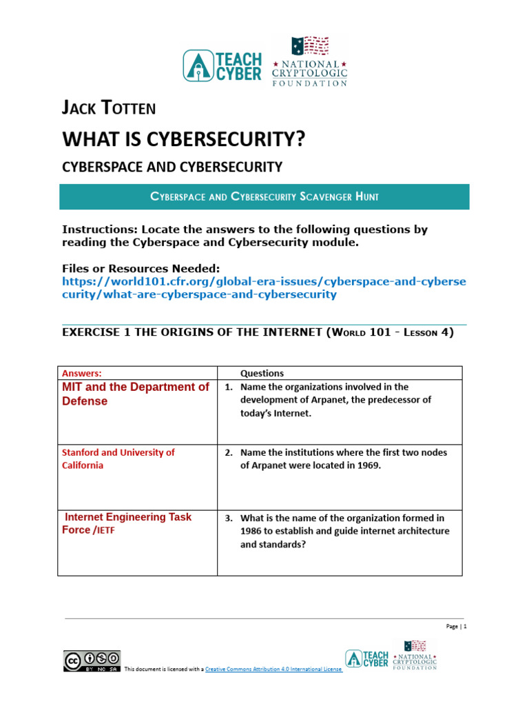 Understanding Cybersecurity Basics | PDF | Internet | World Wide Web