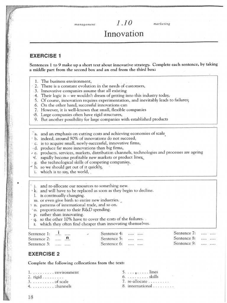 Innovation 1.10 | PDF