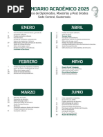 Calendario Escolar UAEM 2025-2026 | PDF