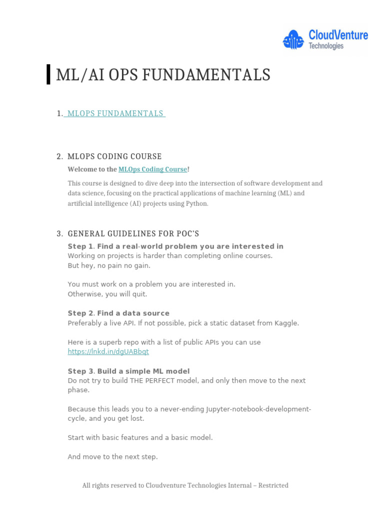 ML Fundamentals | PDF
