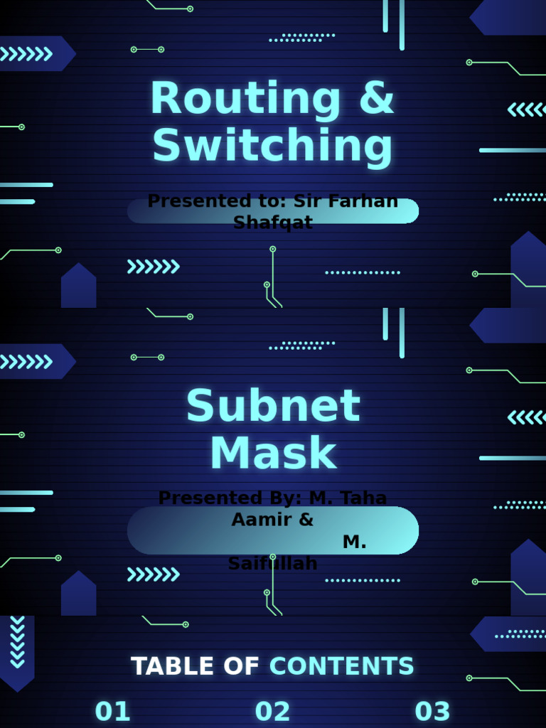 14 Routing & Switching Subnet Mask 6th | PDF | Ip Address | Internet
