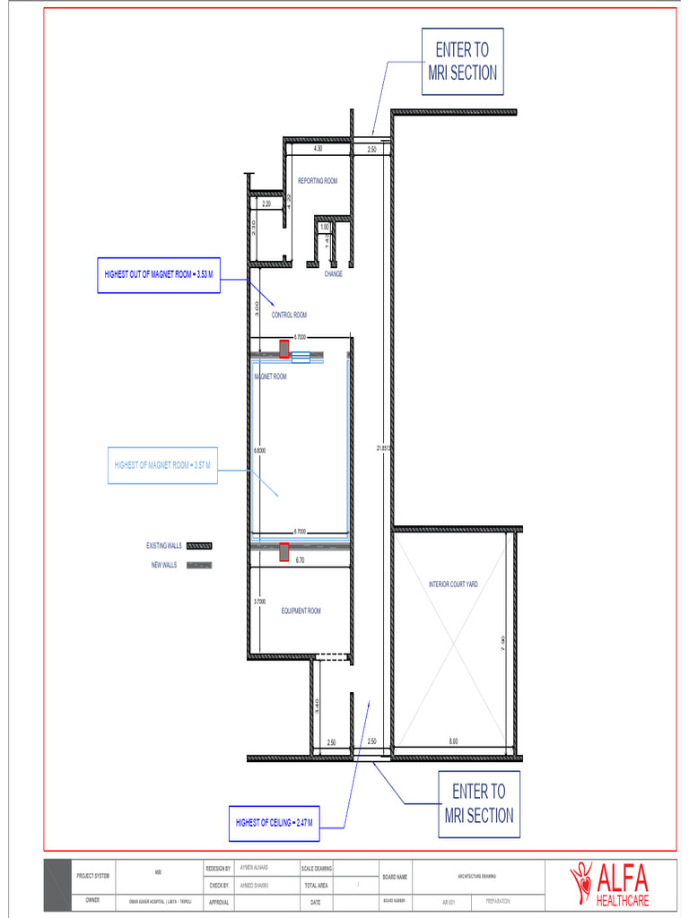 MRI Section Redesign Plan | PDF | Magnetic Resonance Imaging | Medical ...