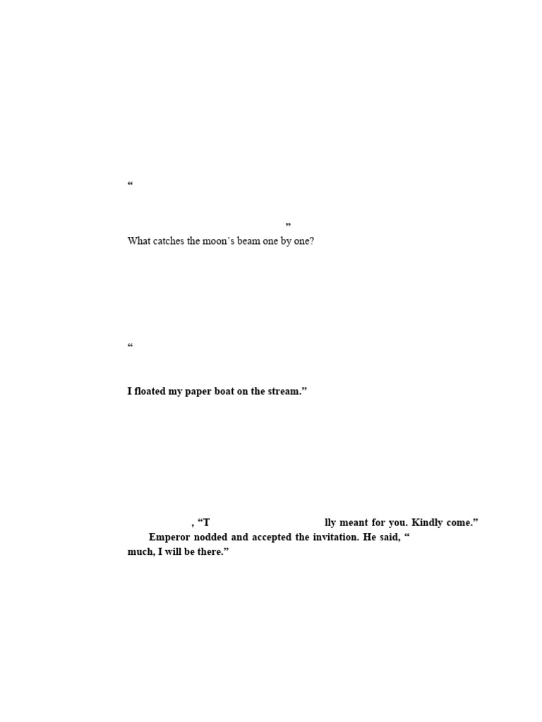 Class V English Revision Worksheet | PDF