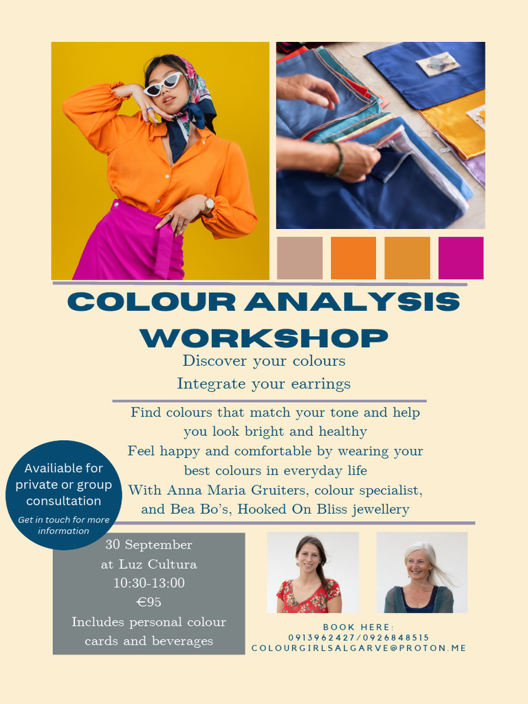 Colour Analysis Workshop | PDF