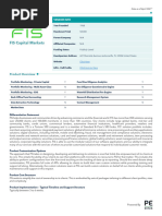 FIS Investran Product Sheet | PDF | Private Equity | Investment Management