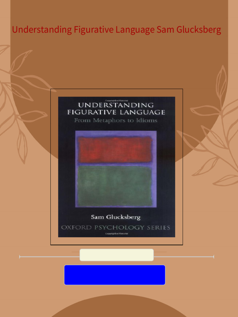 Understanding Figurative Language Sam Glucksberg - Own the ebook now ...