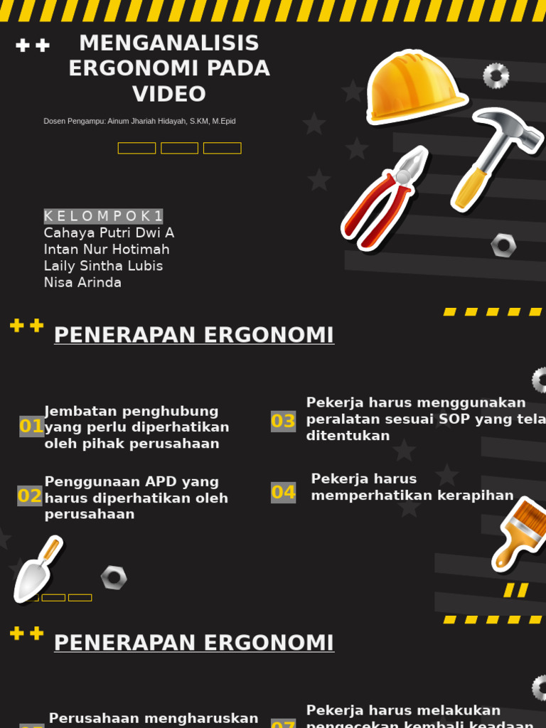 Tugas Ergonomi-Kelompok 1 | PDF | Planets | Saturn