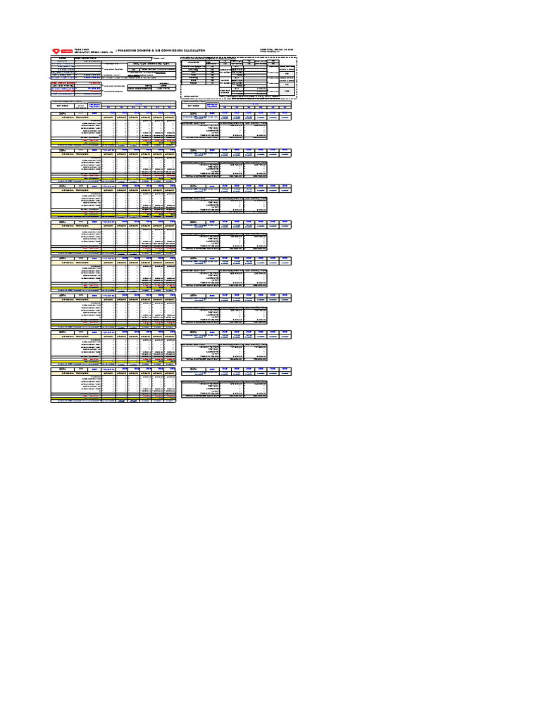 VSR Fuso Financing 09.22 Final | PDF | Cash | Down Payment