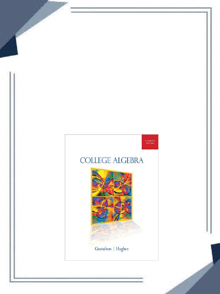 College Algebra 11th Edition R. David Gustafson - Read the ebook now or ...