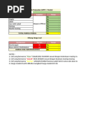 Template HPP Excel untuk Bisnis Makanan | PDF