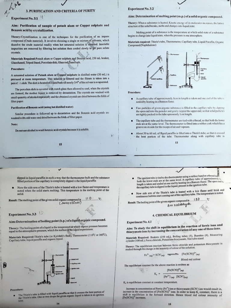 Chem Lab Manual | PDF