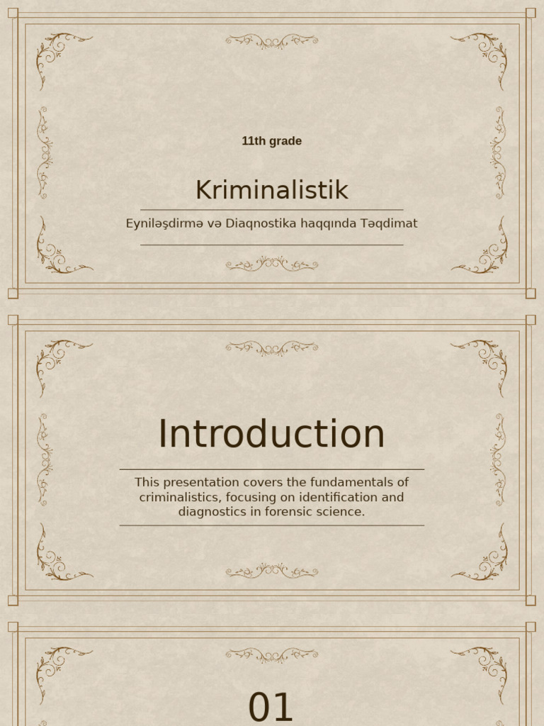 Kriminal Is Tik | PDF