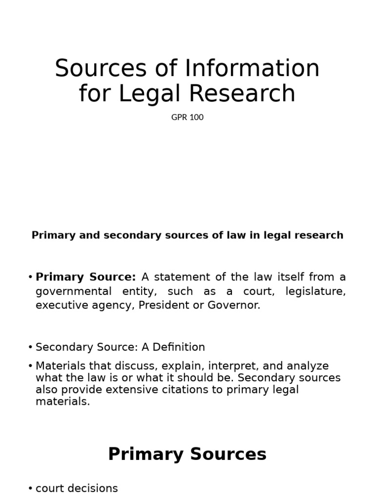 Legal Research Sources and Databases | PDF | Libraries | Case Citation