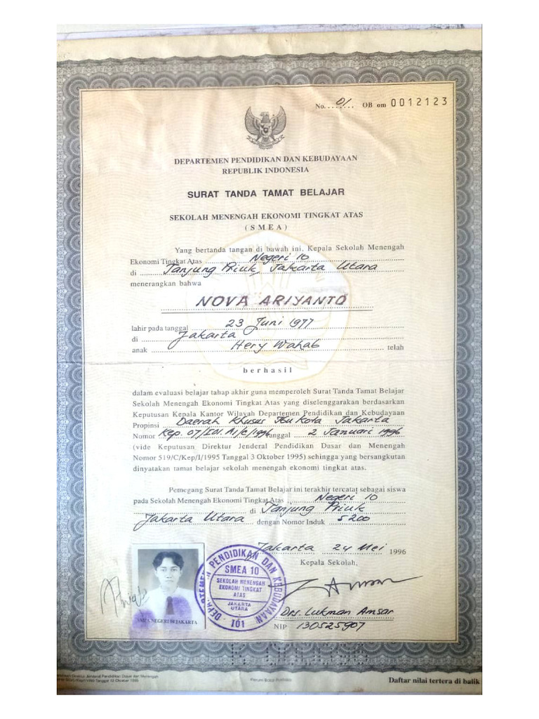 Scan STTB Nova | PDF