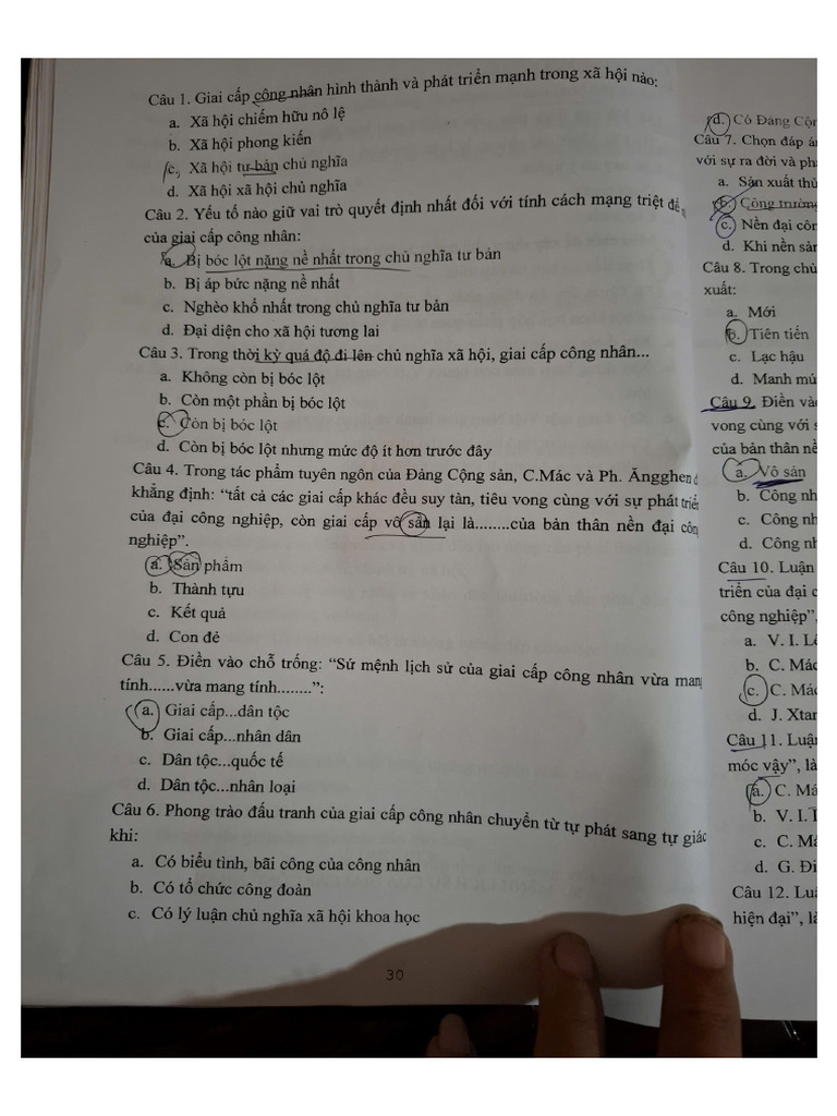 Chương 2 CNXHKH | PDF