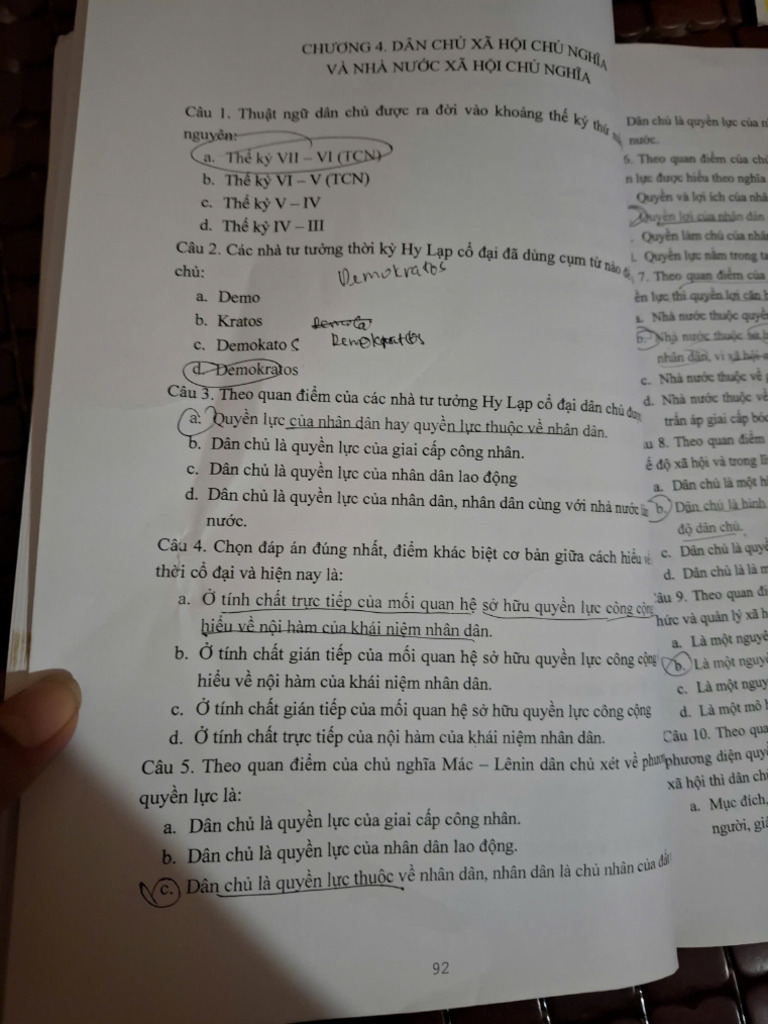 Chương 4 CNXHKH (1) | PDF