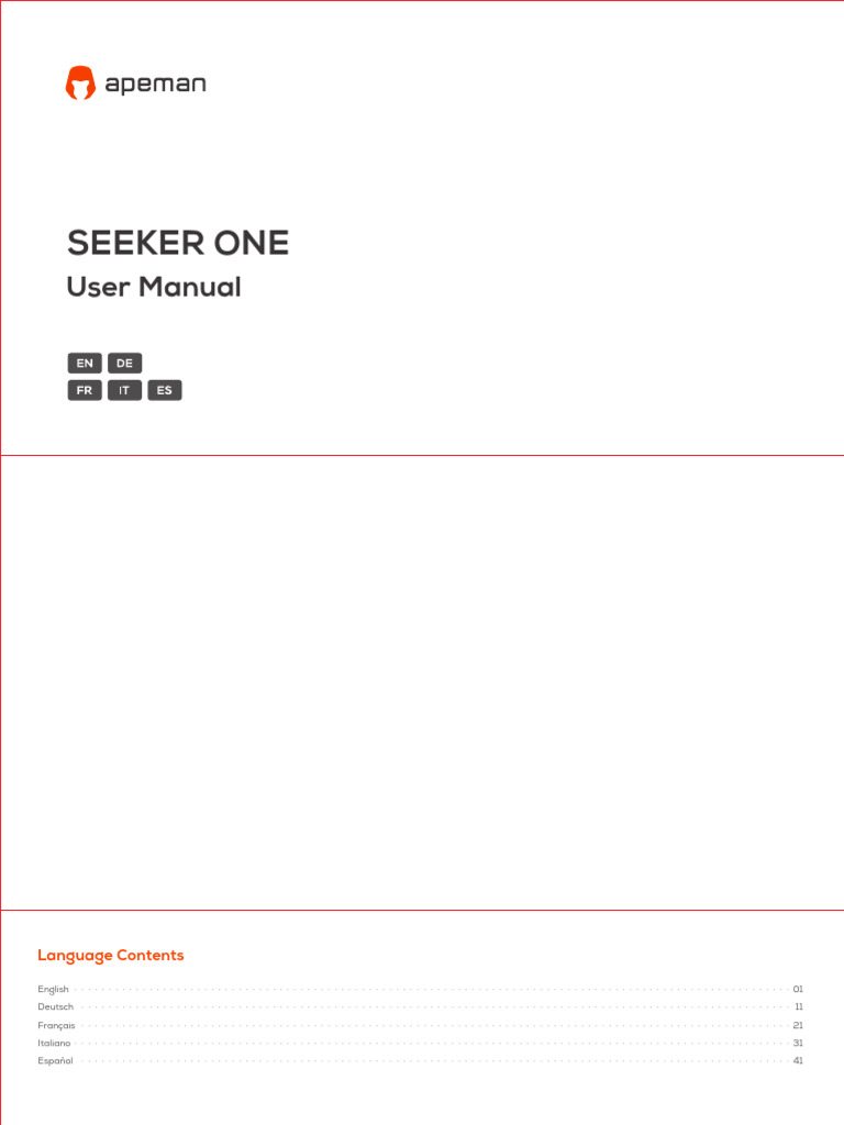 SEEKER ONE-User Manual | PDF | Smartphone | Camera