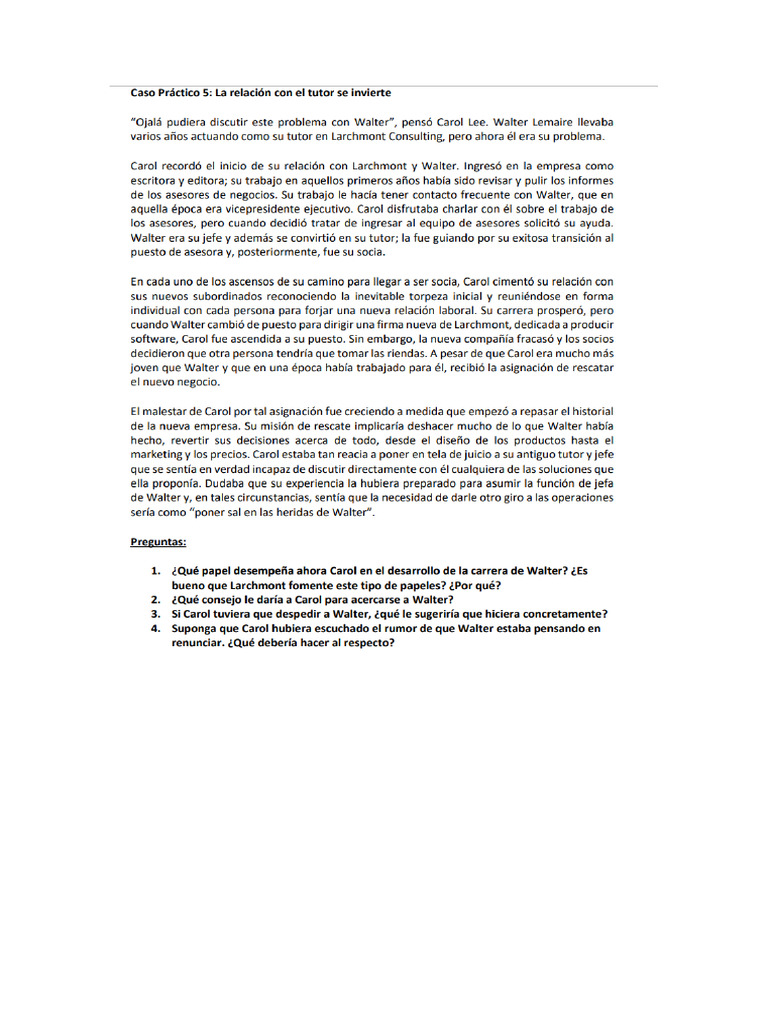 Caso Practico 5 Pdf