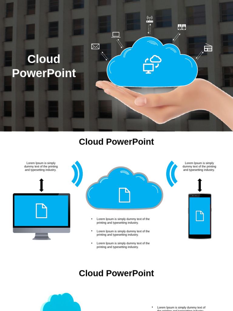 SlideEgg - 45039-Cloud PPT Template | PDF | Icon (Computing) | Software