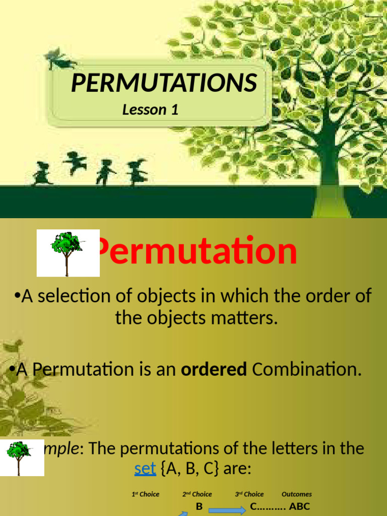 Permutation | PDF | Permutation | Vowel