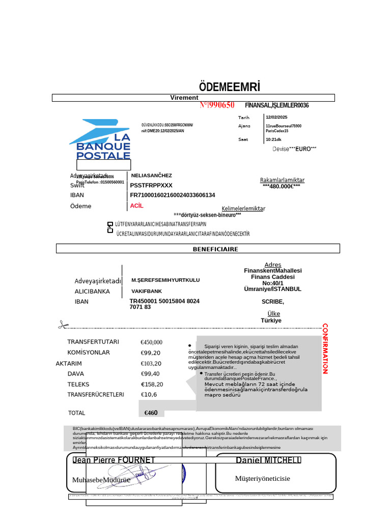 Virement Ordinataire JPP MM | PDF